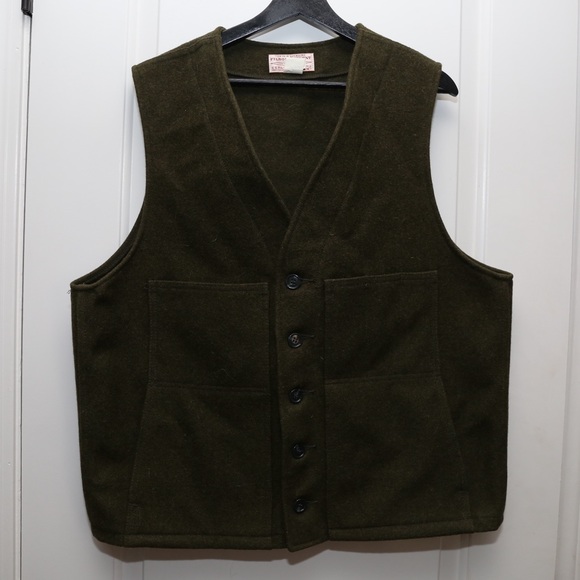 Filson | Jackets & Coats | Vintage Filson Mackinaw Wool Vest | Poshmark